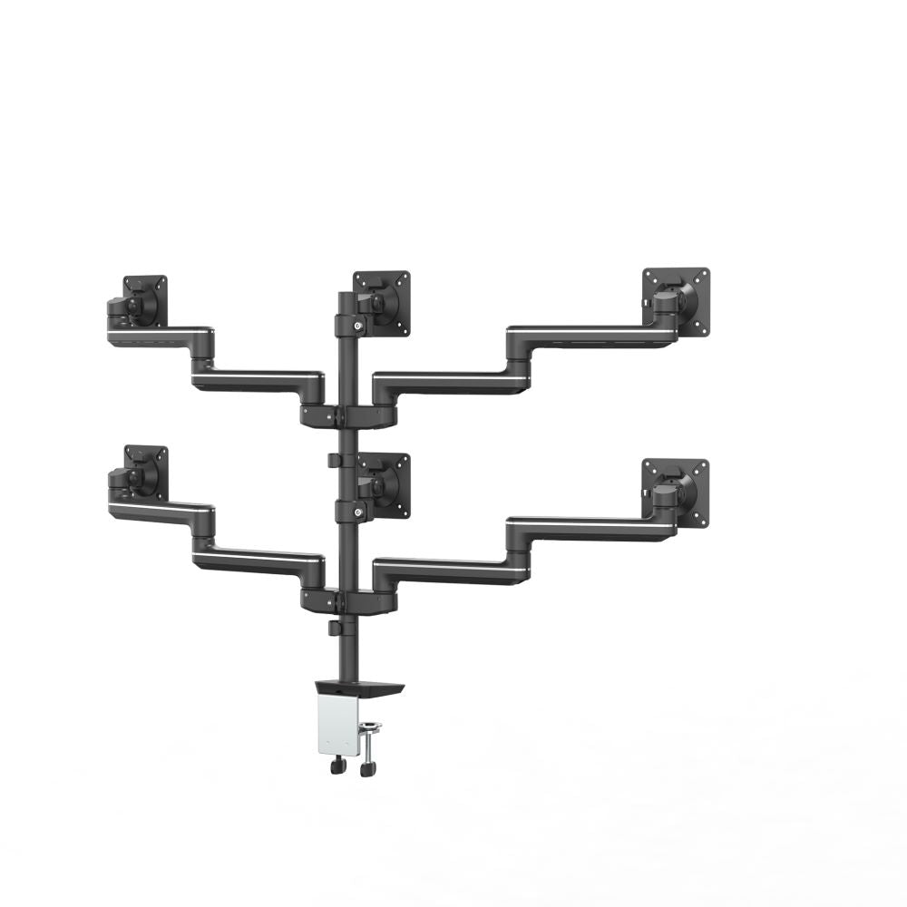 Sena SENAEX6-FMS Pole-Mounted Hex 3 Over 3 Fixed + Motion + Slider Mon ...