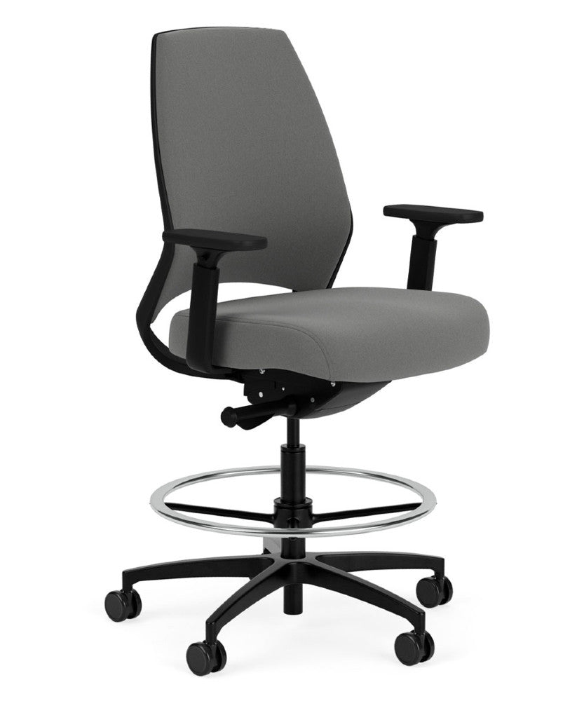 VIA Seating 4U Upholstered Ergonomic Task Chair – Ergo Experts