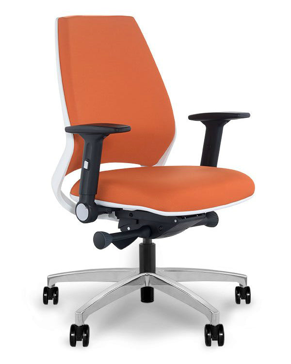 VIA Seating 4U Upholstered Ergonomic Task Chair – Ergo Experts