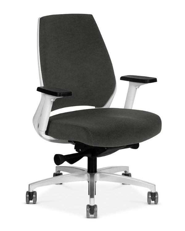 VIA Seating 4U Upholstered Ergonomic Task Chair – Ergo Experts