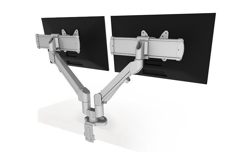 EDGE2-MS Dual Horizontal Slider Monitor Arm – Ergo Experts