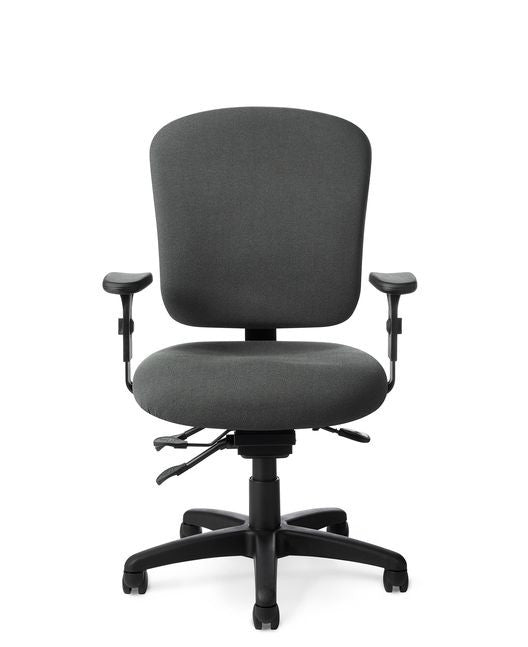 Office Master PT54IU 24-7 Intensive Use Medium Ergonomic Task Chair ...