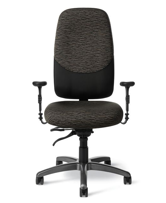 Office Master PT79PD 24-7 Intensive Use Heavy-Duty High-Back Chair ...