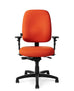 Office Master PT78 Paramount Mid-Back Adj. Lumbar Ergonomic Task Chair ...