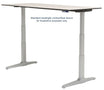 Workrite Sierra Offset Corner Left 2-Leg Electric Height Adjust Desk ...