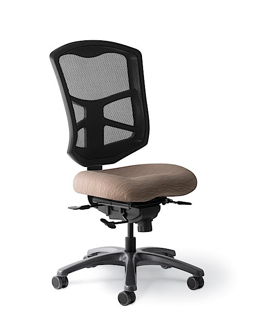 Office Master Yes YS98 Multi-Function High Back Mesh Ergo Task Chair ...